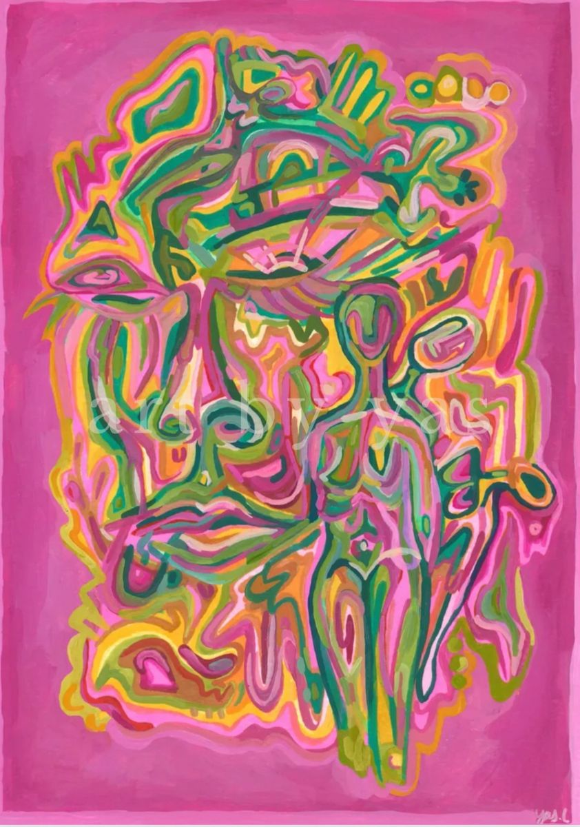 Layers of self. Art Print.