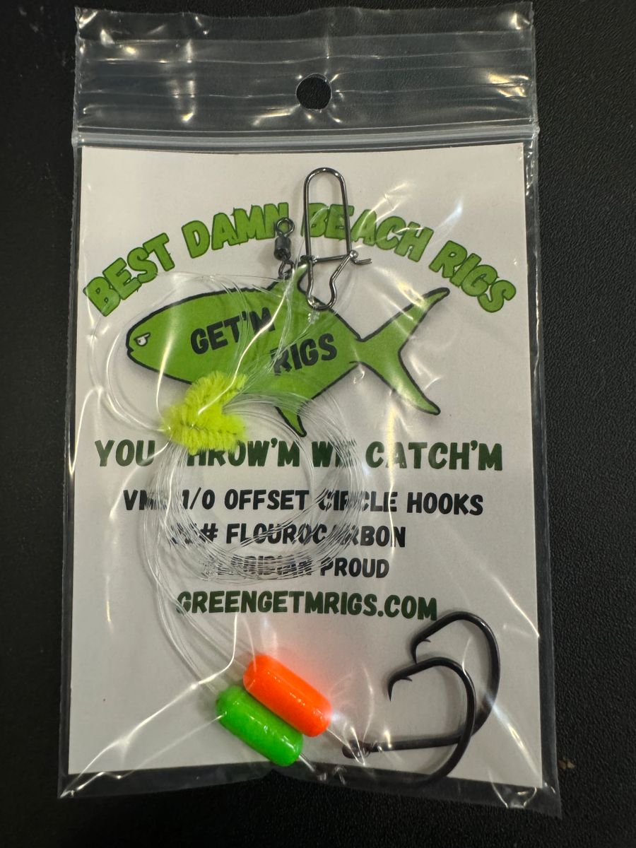 GET'M ORANGE/GREEN PILL FLOAT RIG