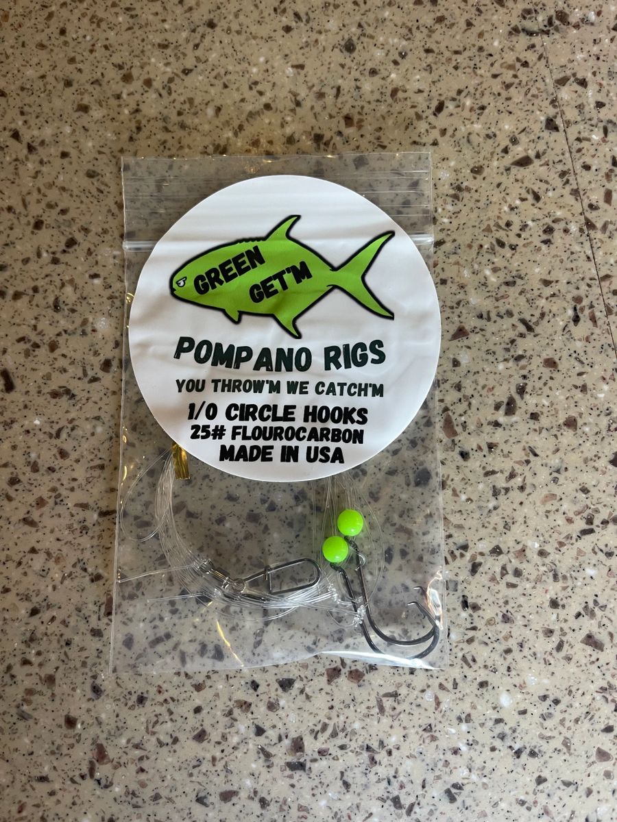 GREEN GET'M POMPANO RIG