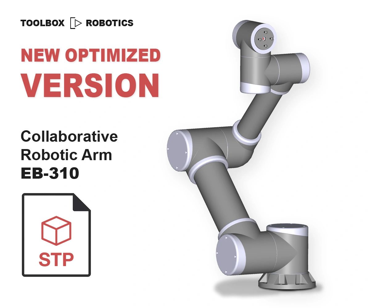 Collaborative Robotic Arm EB-310 + Actuators EBA-17 & EBA-23