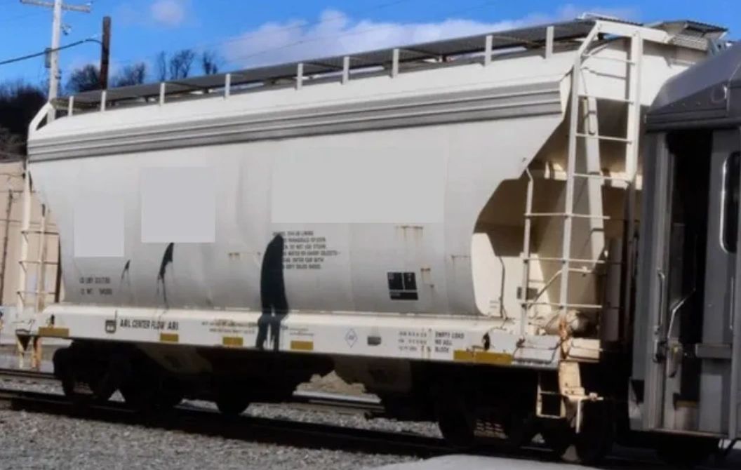 (75) 2006/2007 3200 CUBE 286 CAP RAILROAD RAIL CAR COVERED HOPPER CARS ...