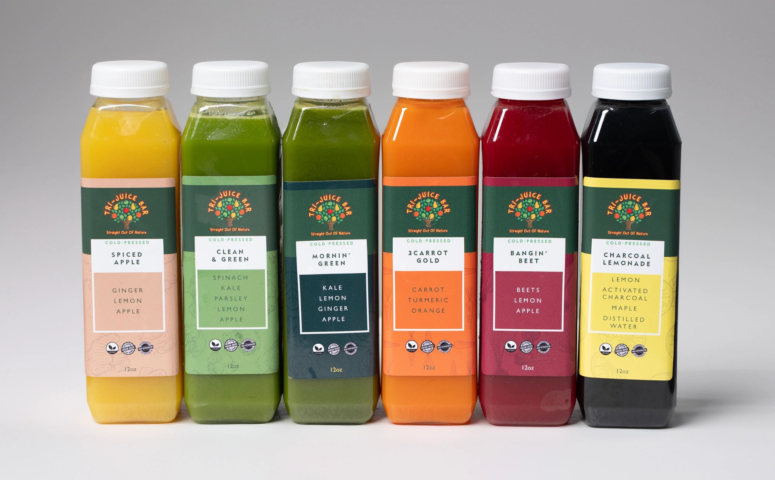 Organic Cold Pressed Juice at Tri-Juice Bar