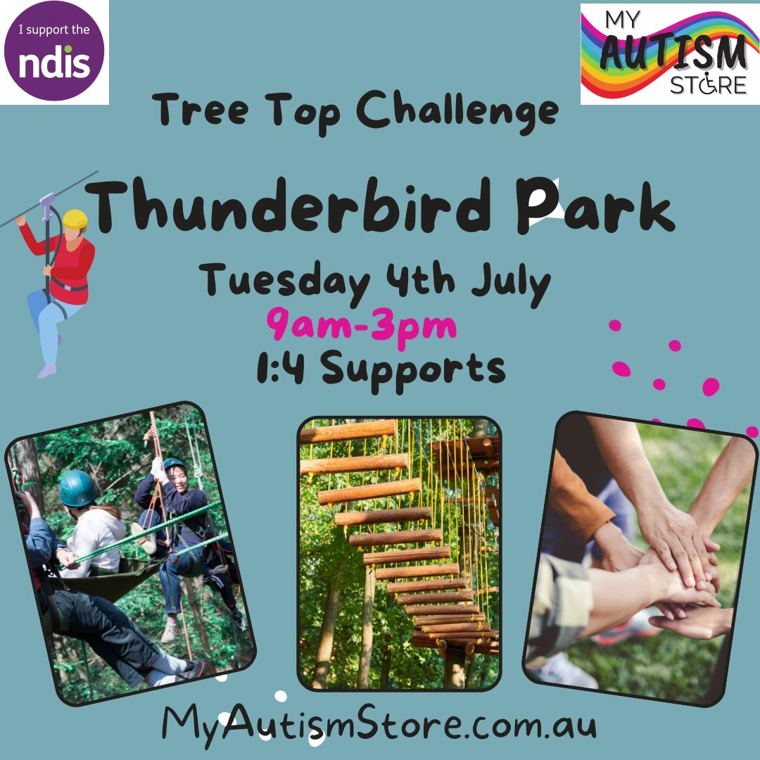 Tuesday 4th July Tree Top Challenge at Thunderbird Park