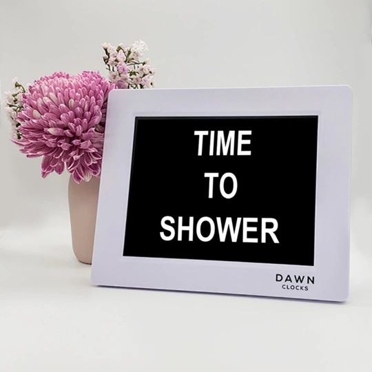Dawn Clocks™ - 8" Digital Calendar & Reminder Clock