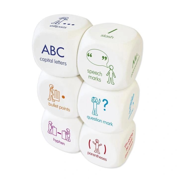 Punctuation Dice 6+