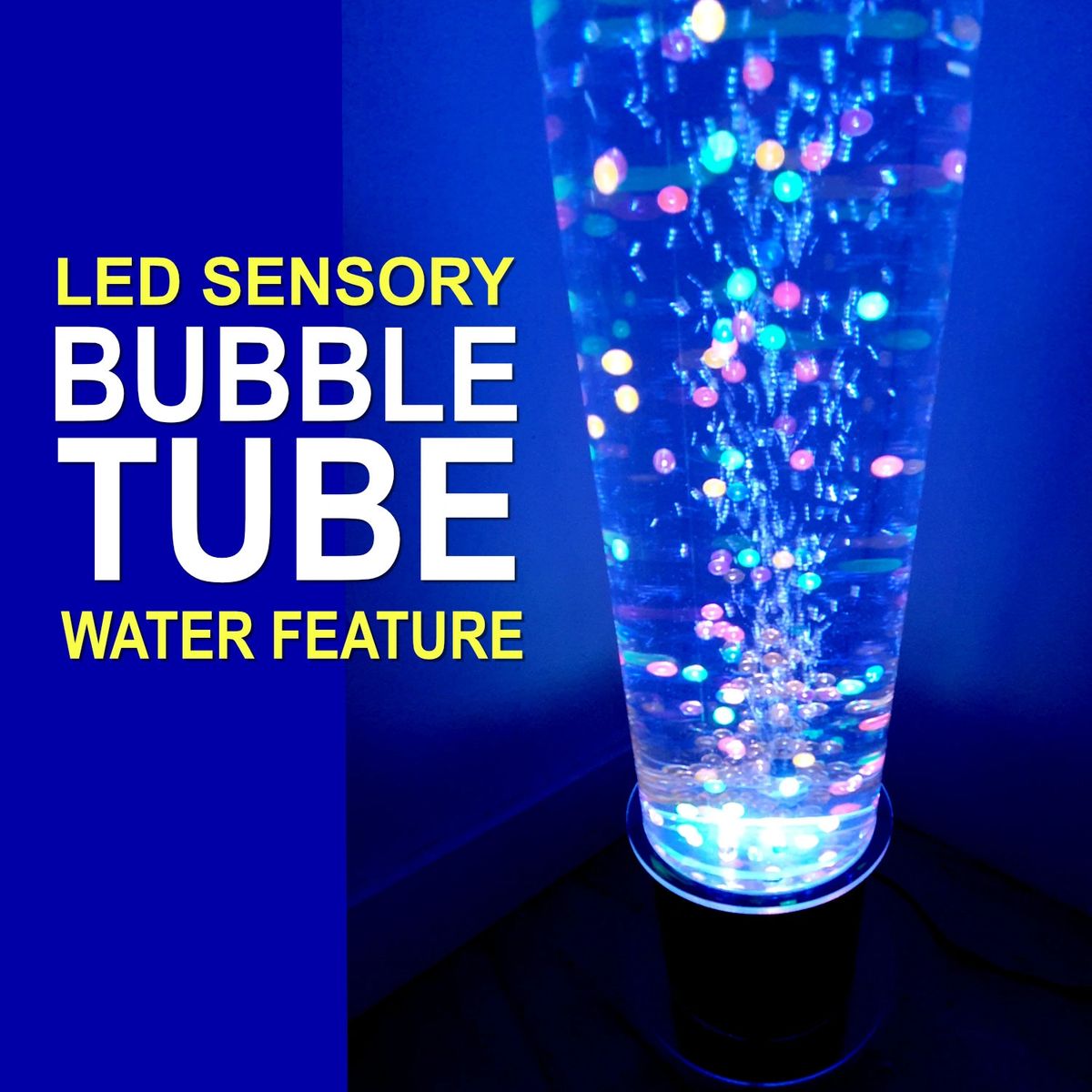 Sensory LED Bubble Tube - 120cm High
