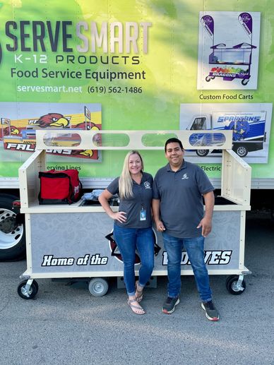 ServeSmart K-12 Products - Food Carts for Schools