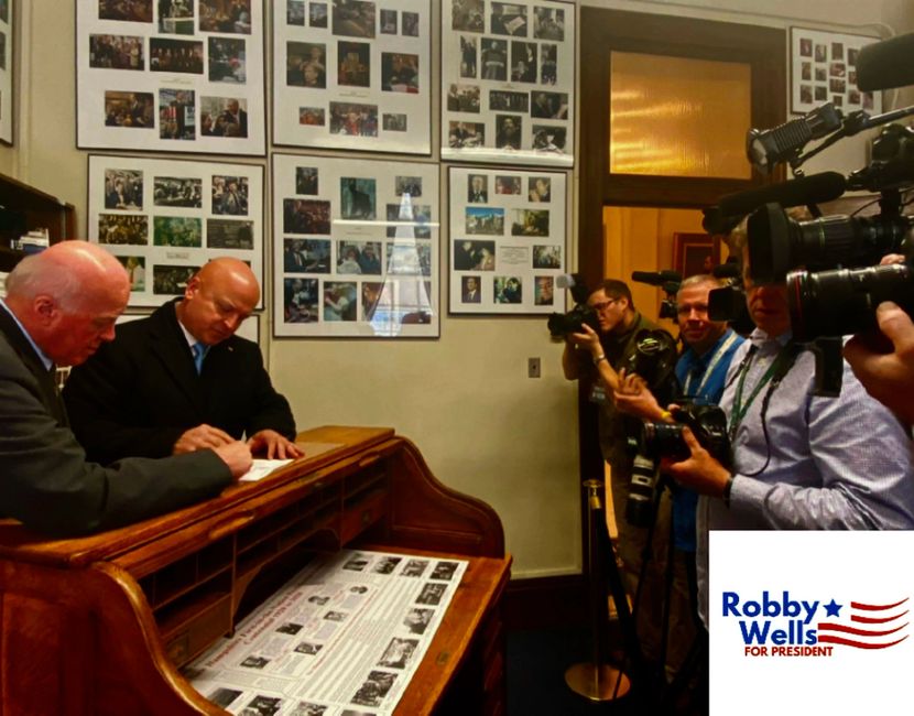 Presidential Candidate - Robby Wells for President