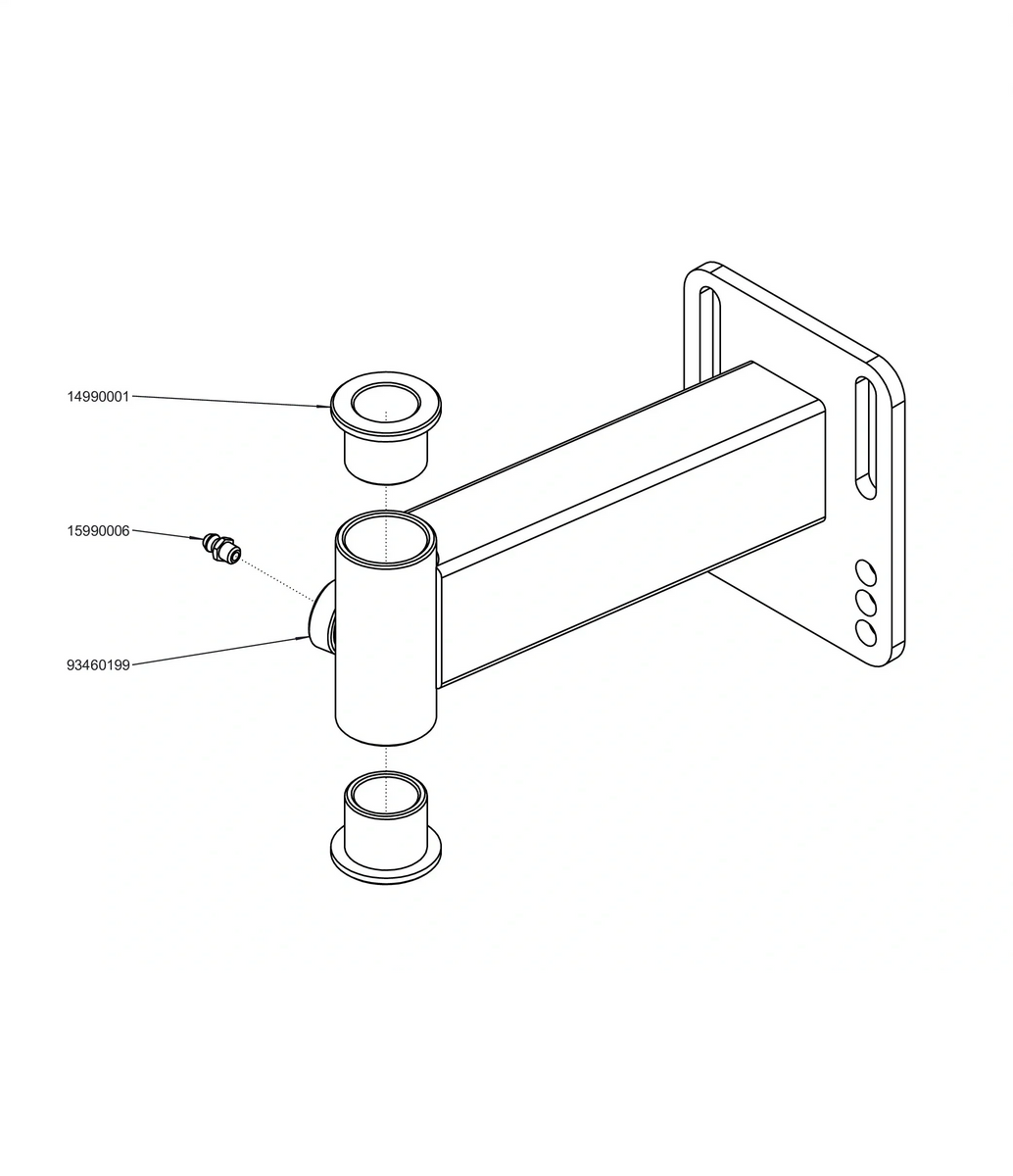 Caster Arm 98460033 Wright
