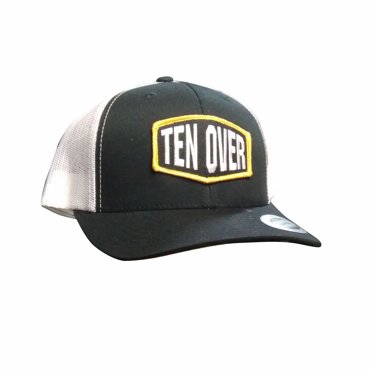 Ten Over Badge Black/White