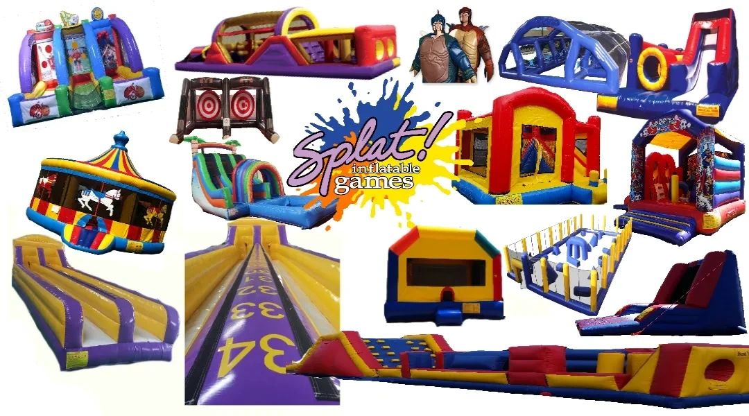 Splat Inflatables - Inflatables, Rock Wall, Zip Line, Bungee Jump ...