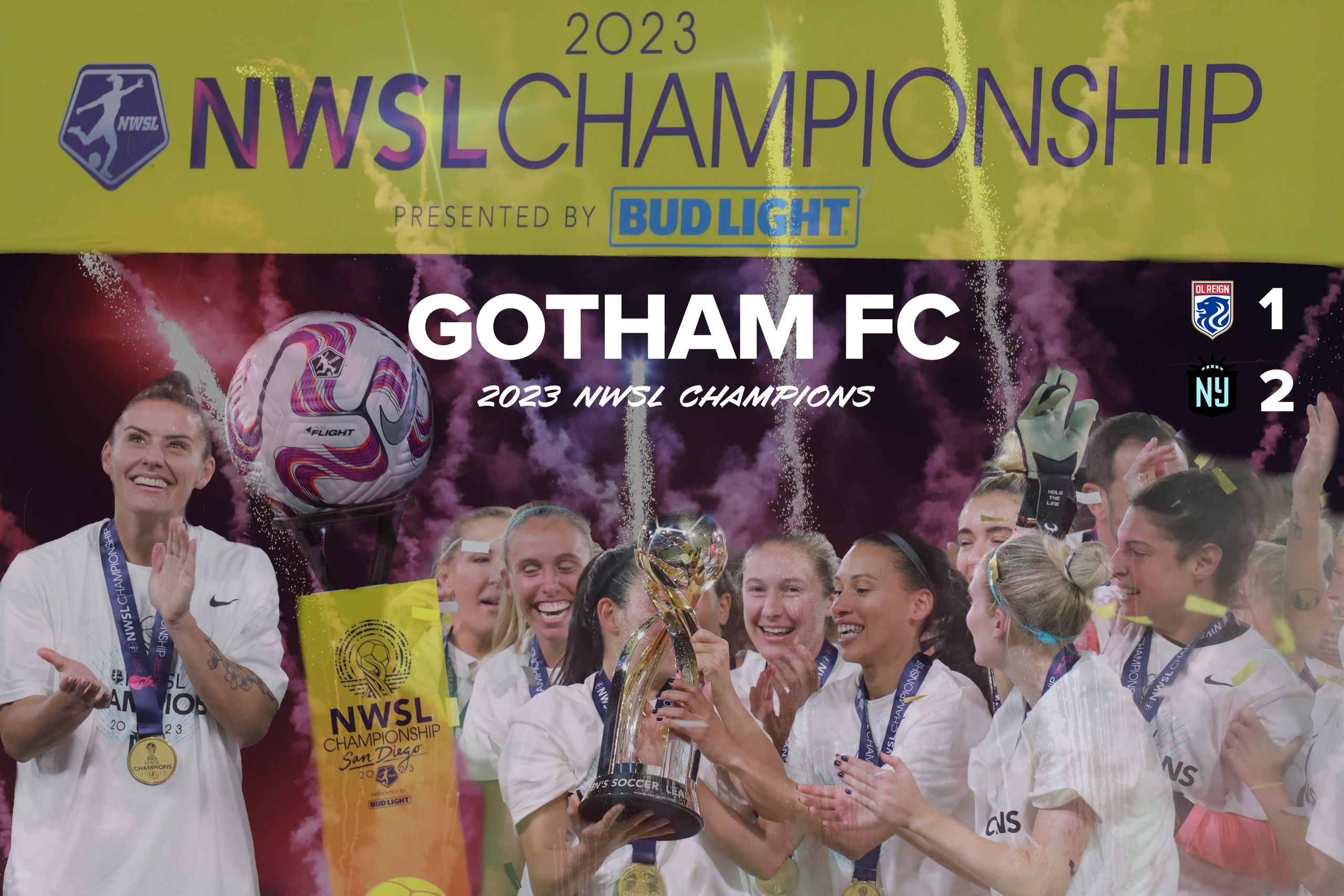 Gotham FC Reign As 2023 NWSL Champions
