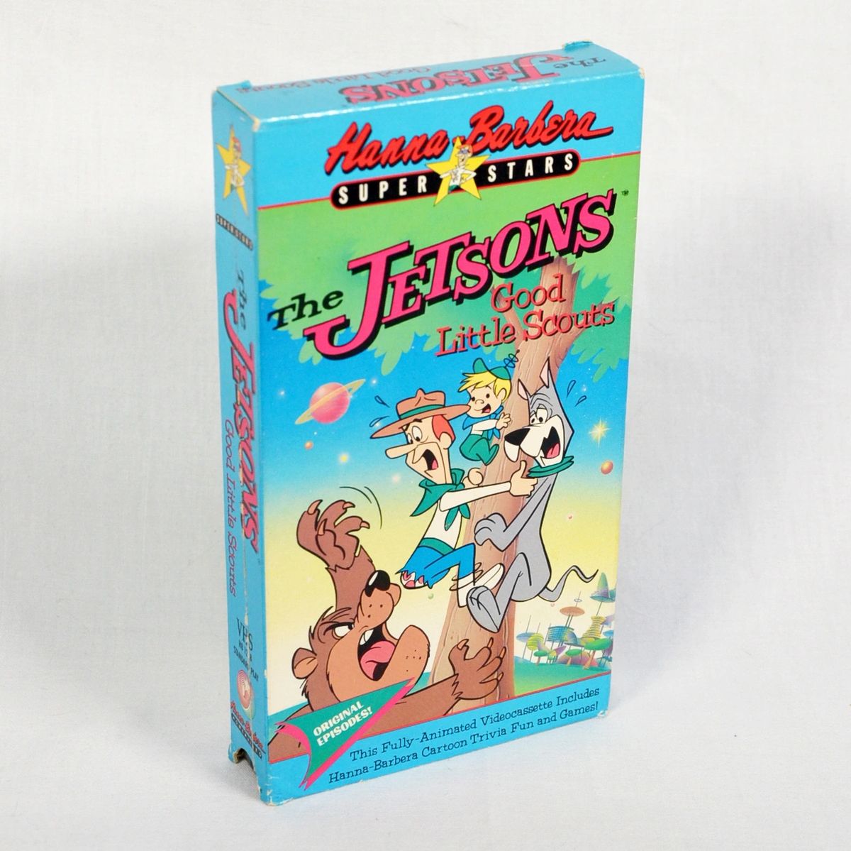 1990 Hanna-Barbera Super Stars The Jetsons Good Little Scouts VHS Tape