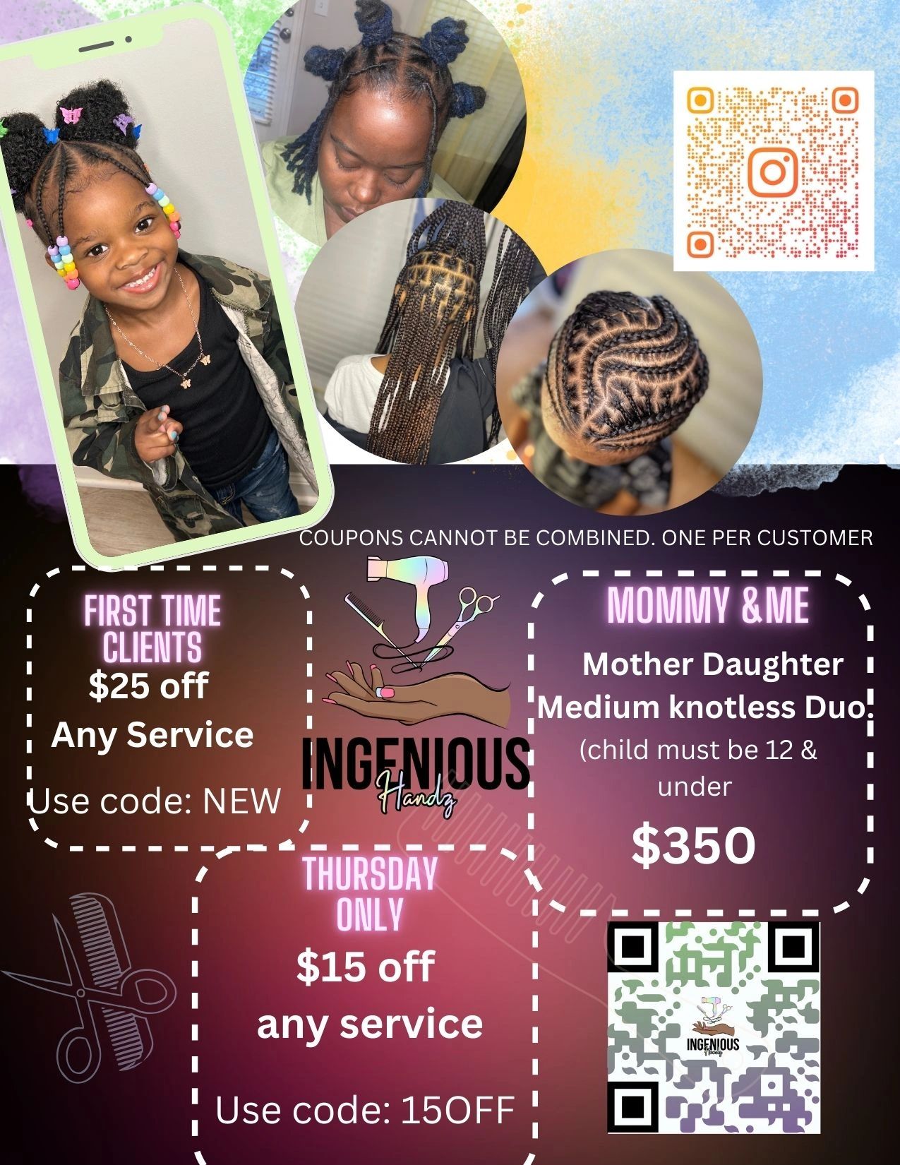 Get Stunning Crochet Braids at Ingenious Handz Hair Salon