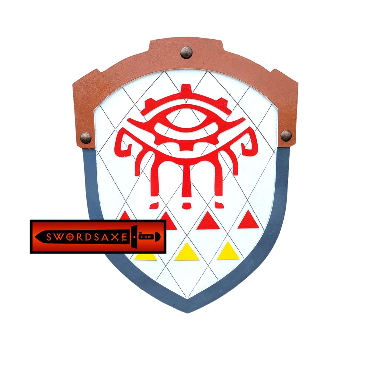 Legend of Zelda Tears of the Kingdom Zonai Wooden Curved Hylian Link Shield