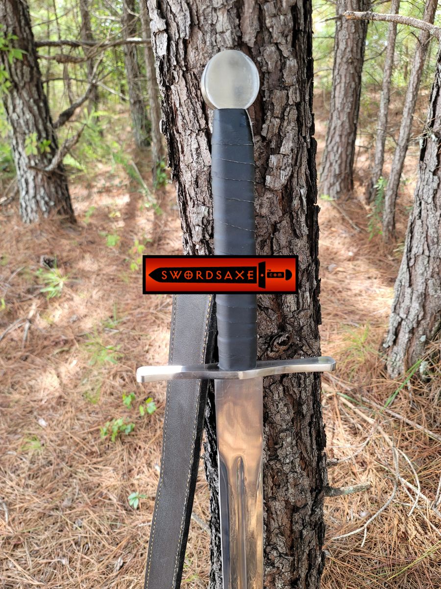 Medieval Two Handed European Knight Templar Long Sword High Carbon ...