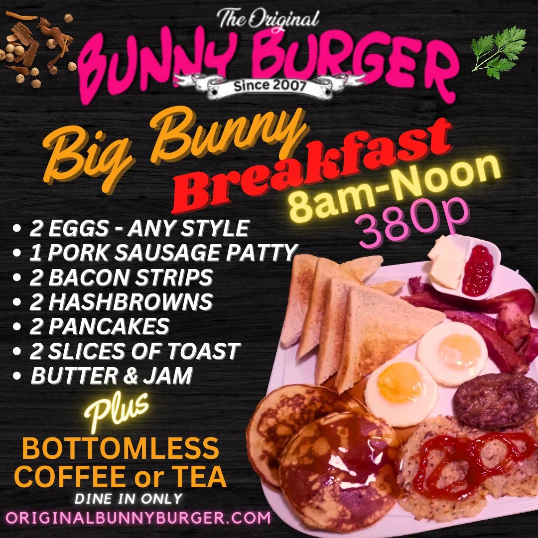 Original Bunny Burger - Delivery, Dine In or Takeaway