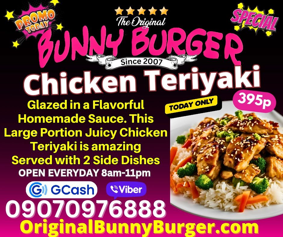 Original Bunny Burger - Delivery, Dine In or Takeaway