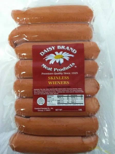 Jumbo Skinless Wieners (approx. 5 lb bulk pack)