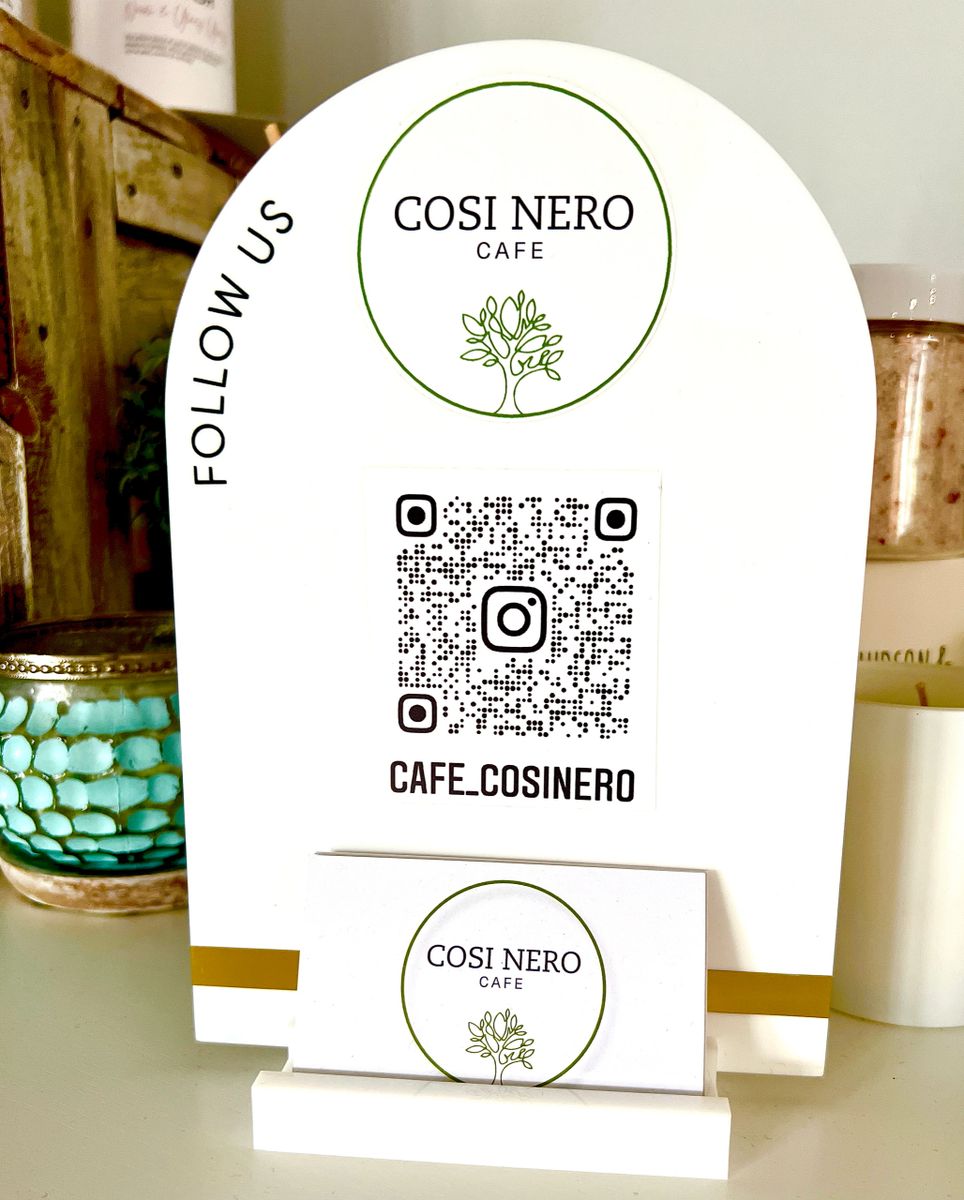 Acrylic Counter Stand