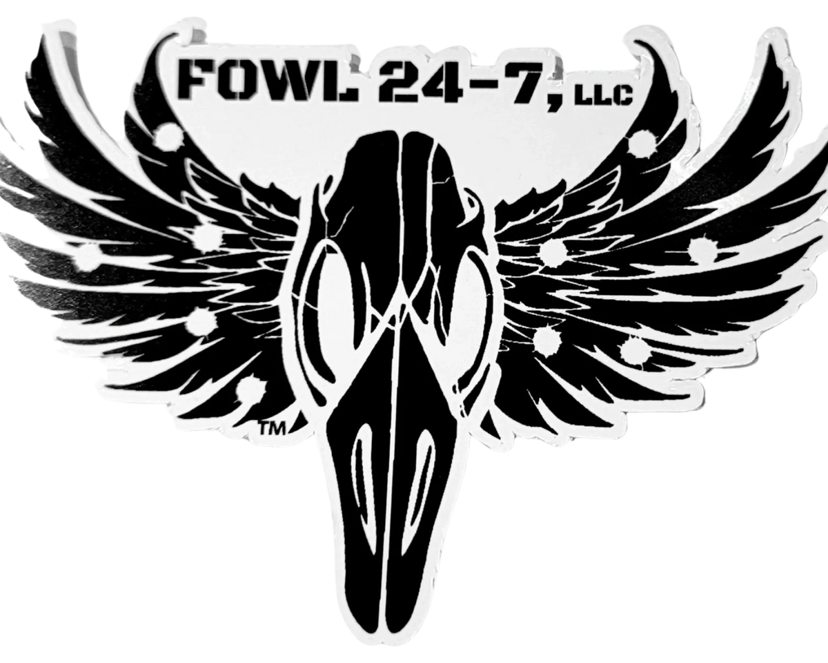 FOWL 24-7 Decal