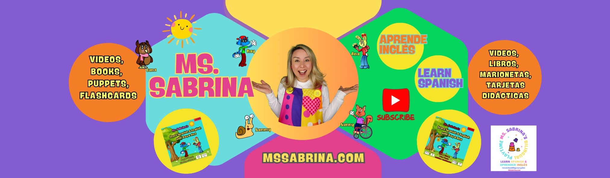 Ms. Sabrina - Learn Spanish / Aprender Ingles