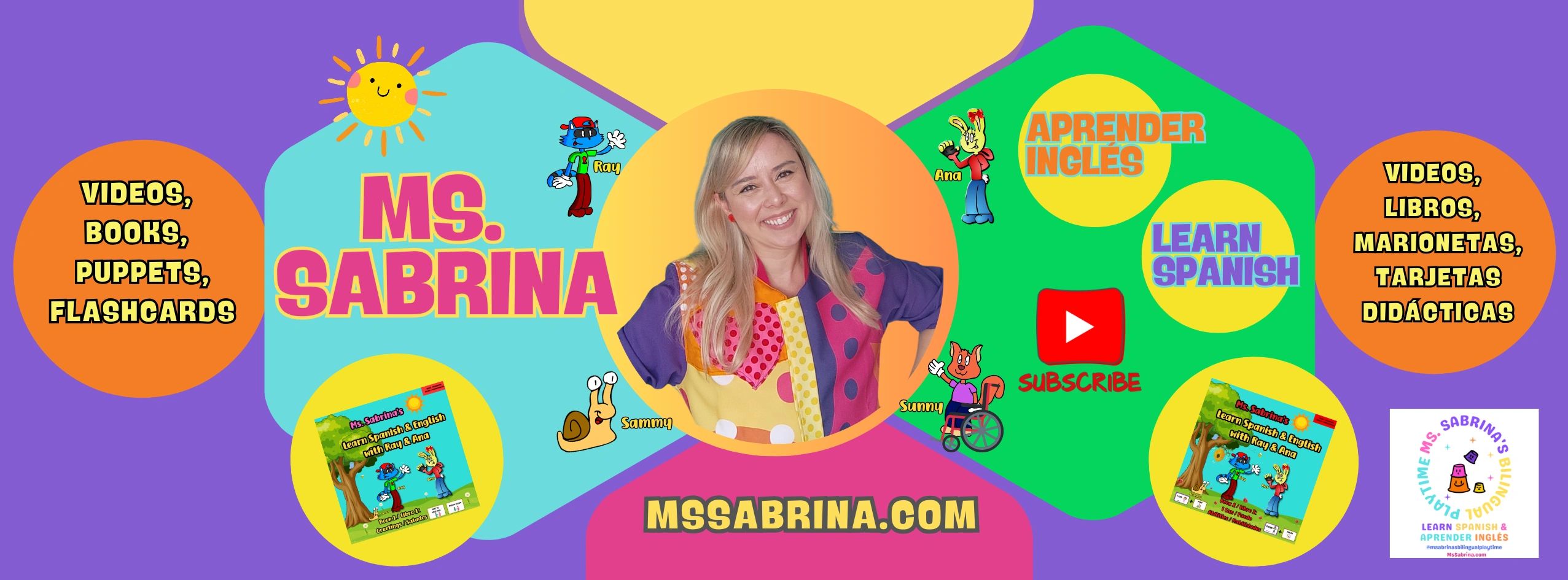 Ms. Sabrina - Learn Spanish / Aprender Ingles