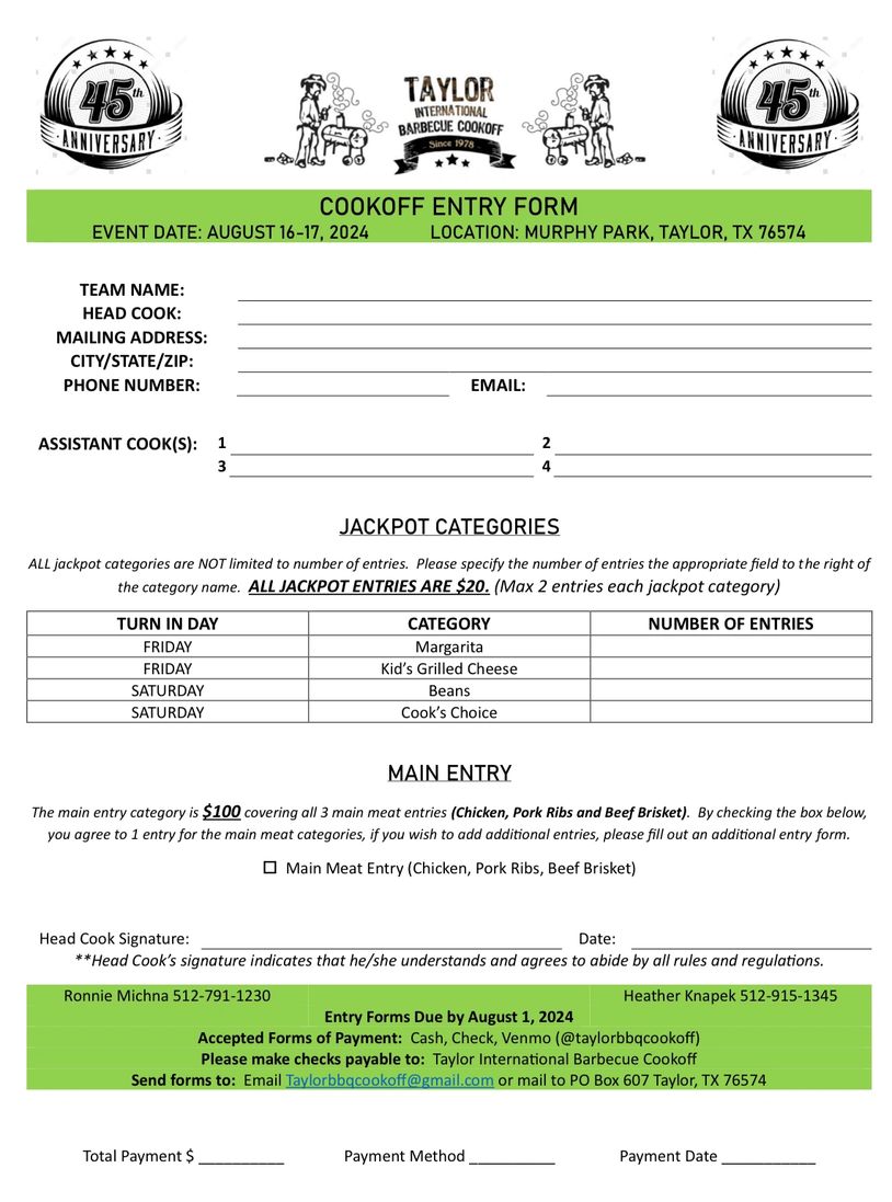 Registration and Sponsors