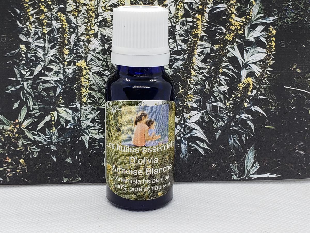 Huile essentielle armoise Blanche( Artemisia herba-alba)100% pure et ...