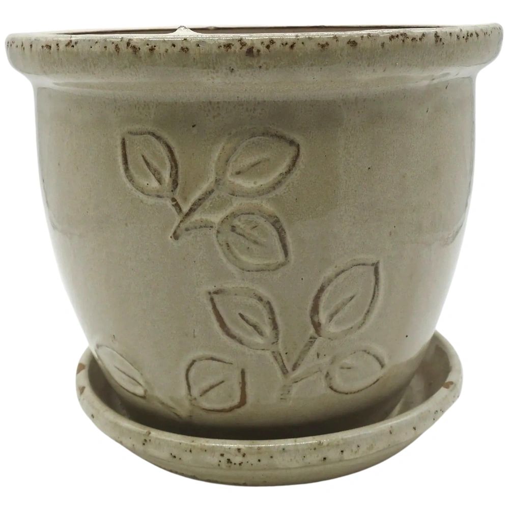 Tulip Planter Cream Color