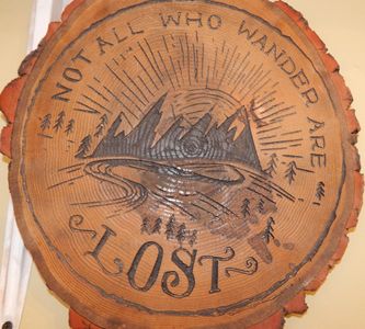 Routered Signs | The Wood Den