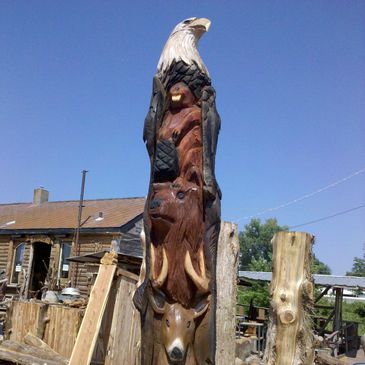 The Wood Den - Chainsaw Carving, Rustic Furniture