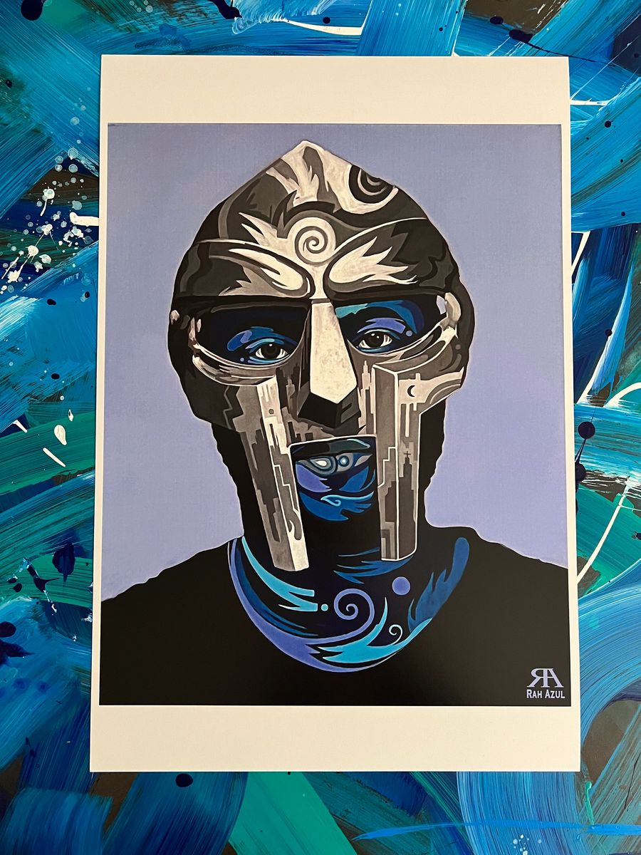 Blue Doom Print