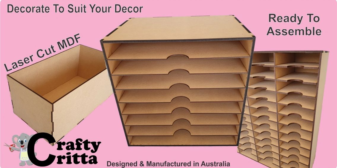 Crafty Critta - Craft, Cube Storage, Arts and Crafts, Craft Store