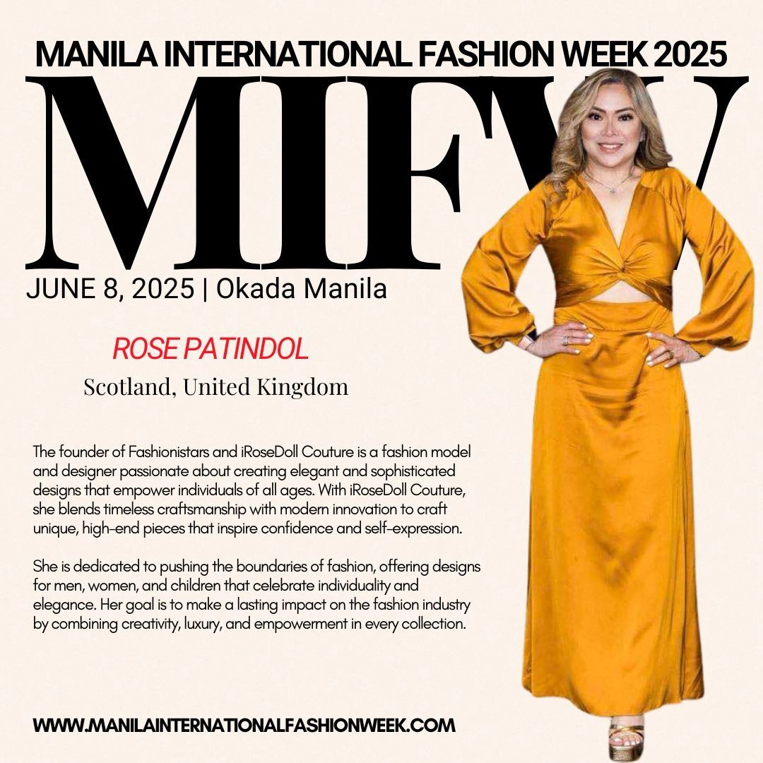 MIFW 2025 Featured Designer: Rose Patindol (Scotland, UK)