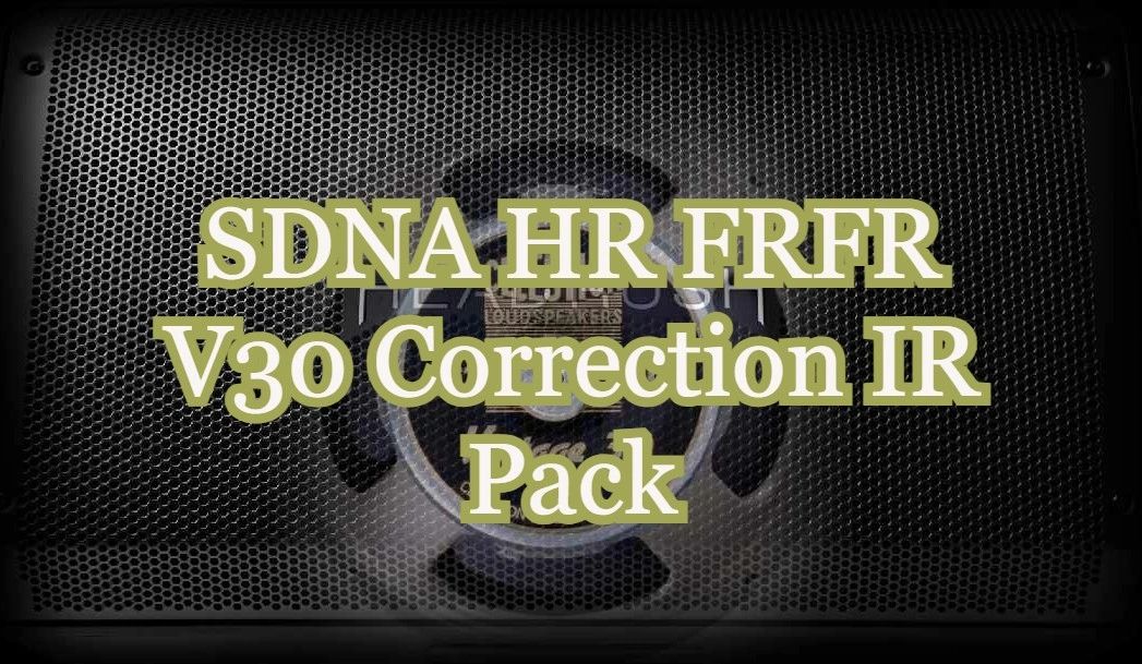 SDNA HR FRFR V30 Correction IR Pack