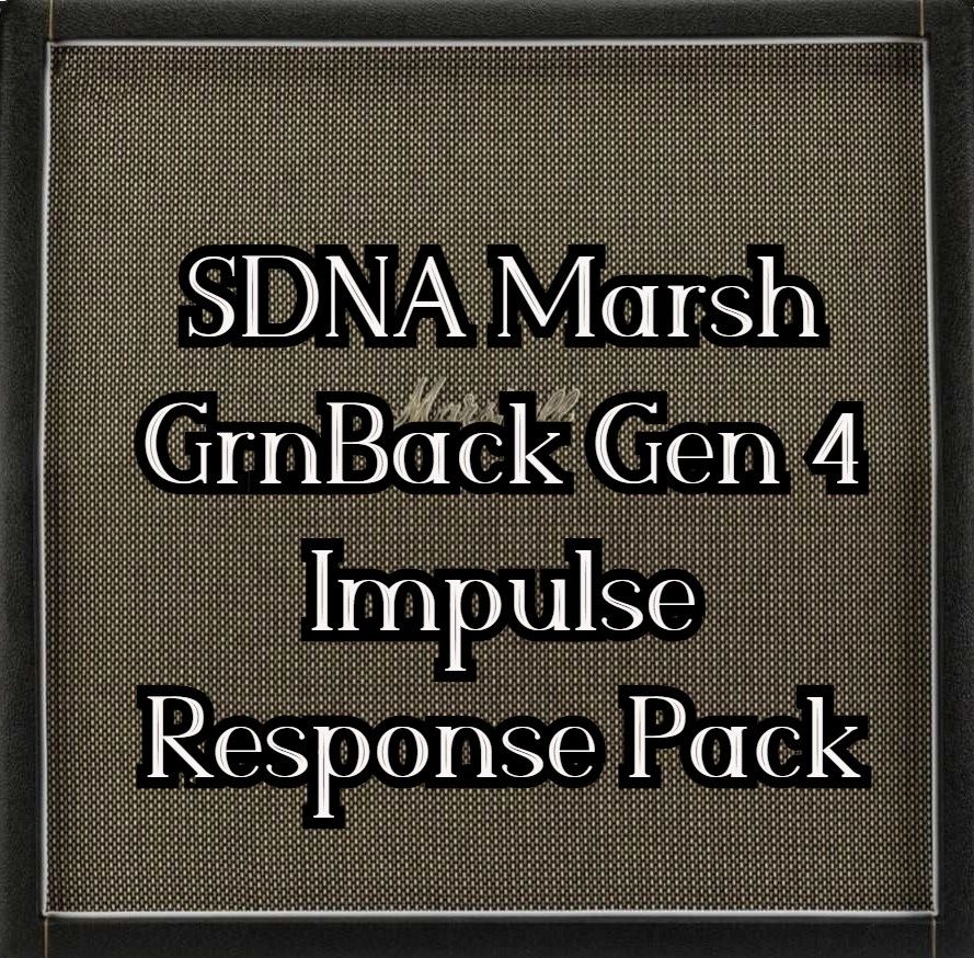 SDNA Marsh GrnBack Gen 4 Impulse Response Pack