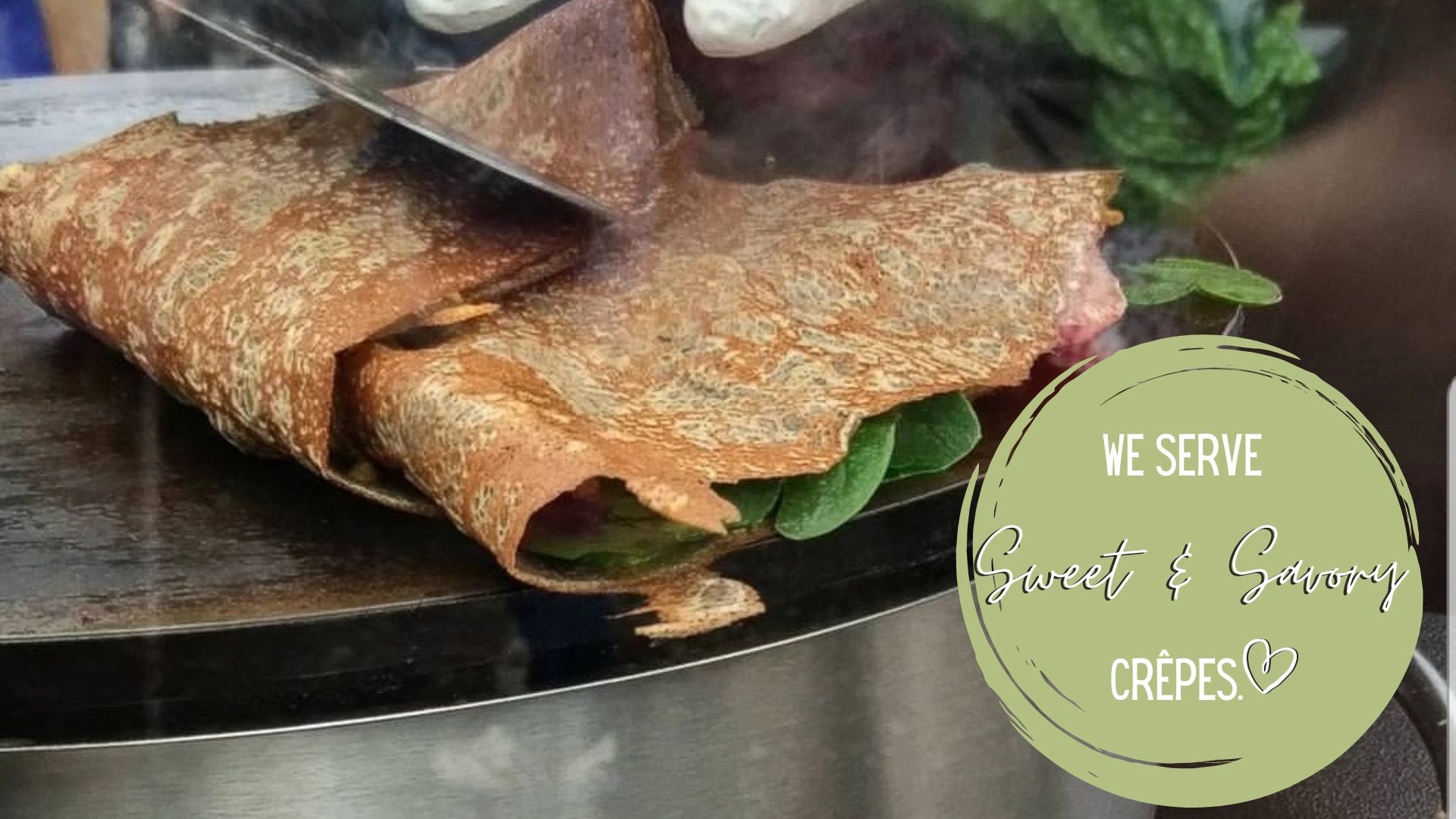 Crêperie Le Bon Temps - French Crepes, Food Cart, Fresh Ingredients