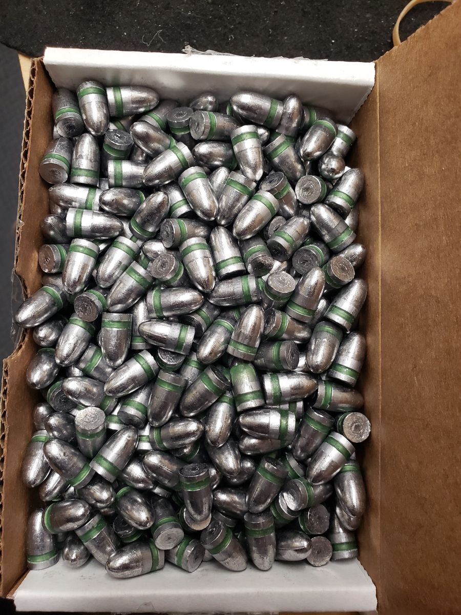 Wolf Bullets 9mm Cast Lead RN 145gr - 500rnds - not loaded ammunition