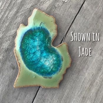Michigan Magnet:Lower Michigan -Jade