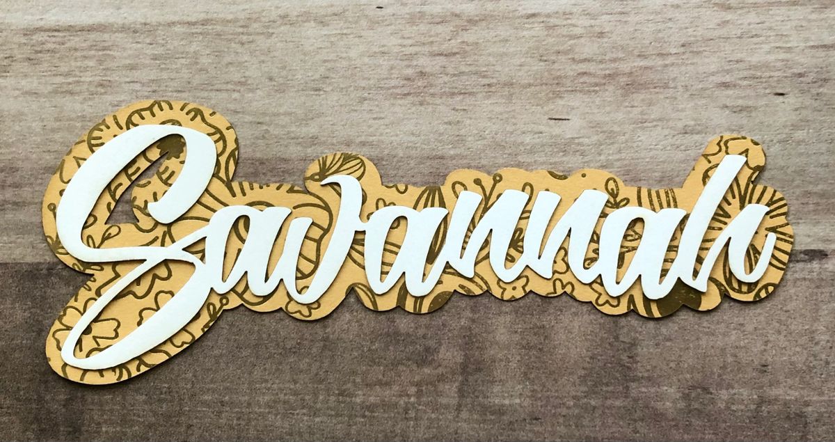 Savannah Script (Multiple Colors)