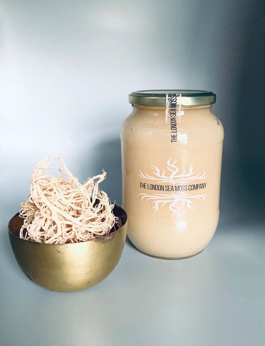 PLAIN SET SEA MOSS GEL 850G JAR