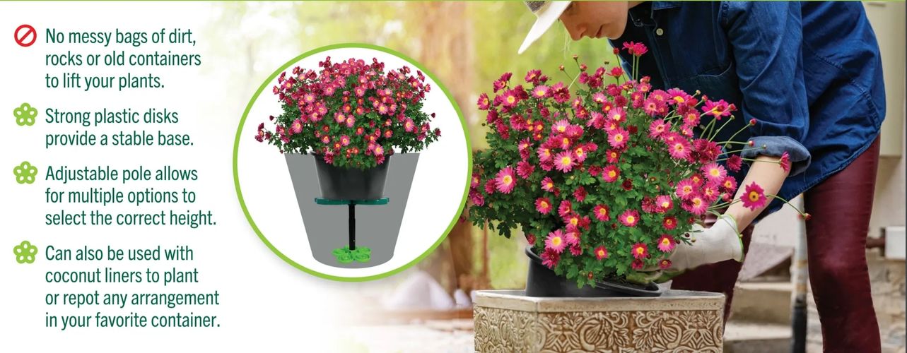 The Lift Kit Planter Insert - Adjustable Height Options