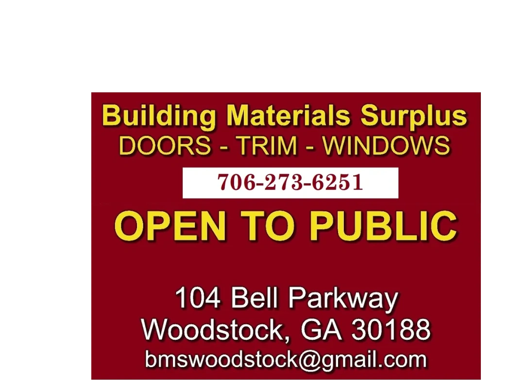 Building Material Surplus @ Woodstock - Home