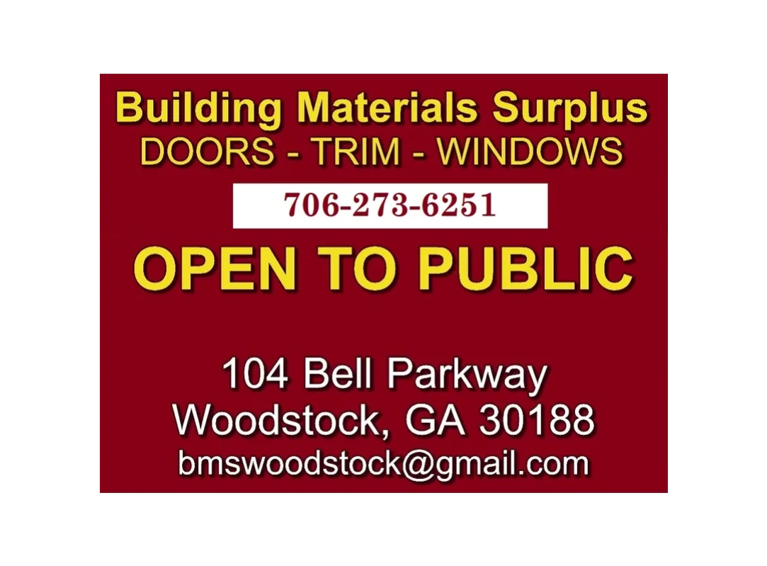 Building Material Surplus @ Woodstock - Home
