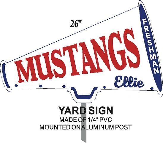 PEARCE HS FRESHMAN CHEER Yard Sign