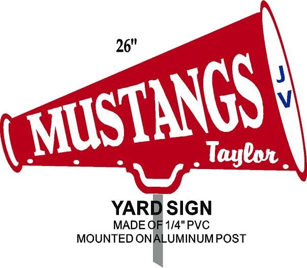 PEARCE High School JV CHEER Yard Sign