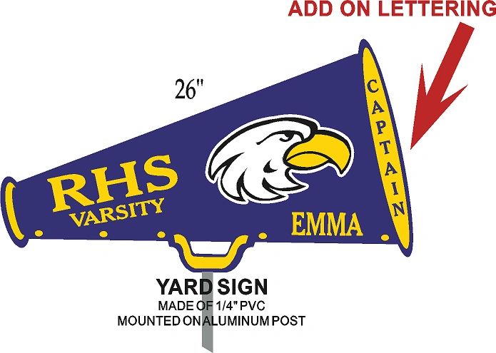 RHS VARSITY CHEER Add On Lettering