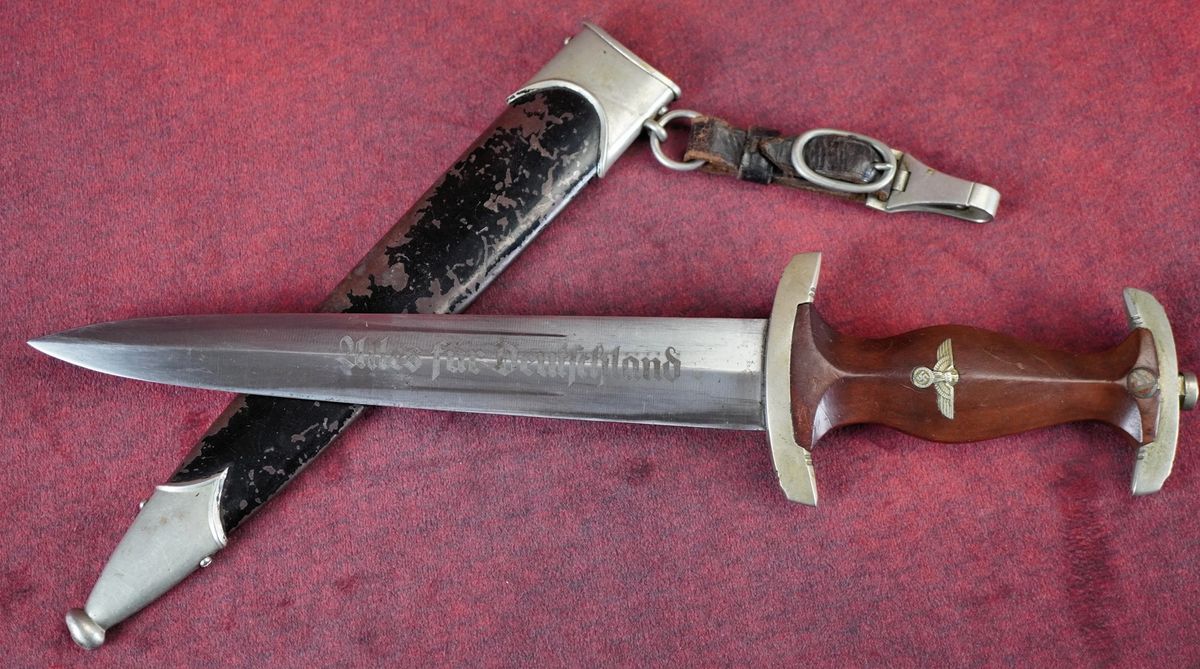 wonderful NSKK Dagger by Herm. Konejung w/ Hanger