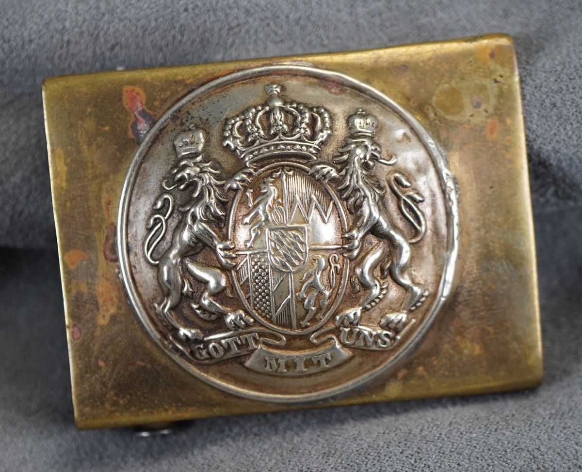 Imperial era Bavarian Customs Official Belt Buckle